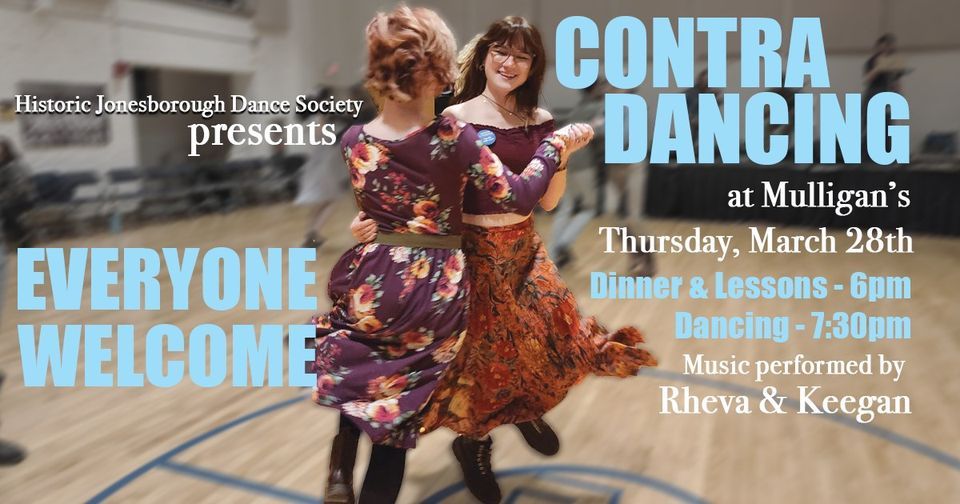 Contra Dancing w/ Historic Jonesborough Dance Society, Mulligan's ...