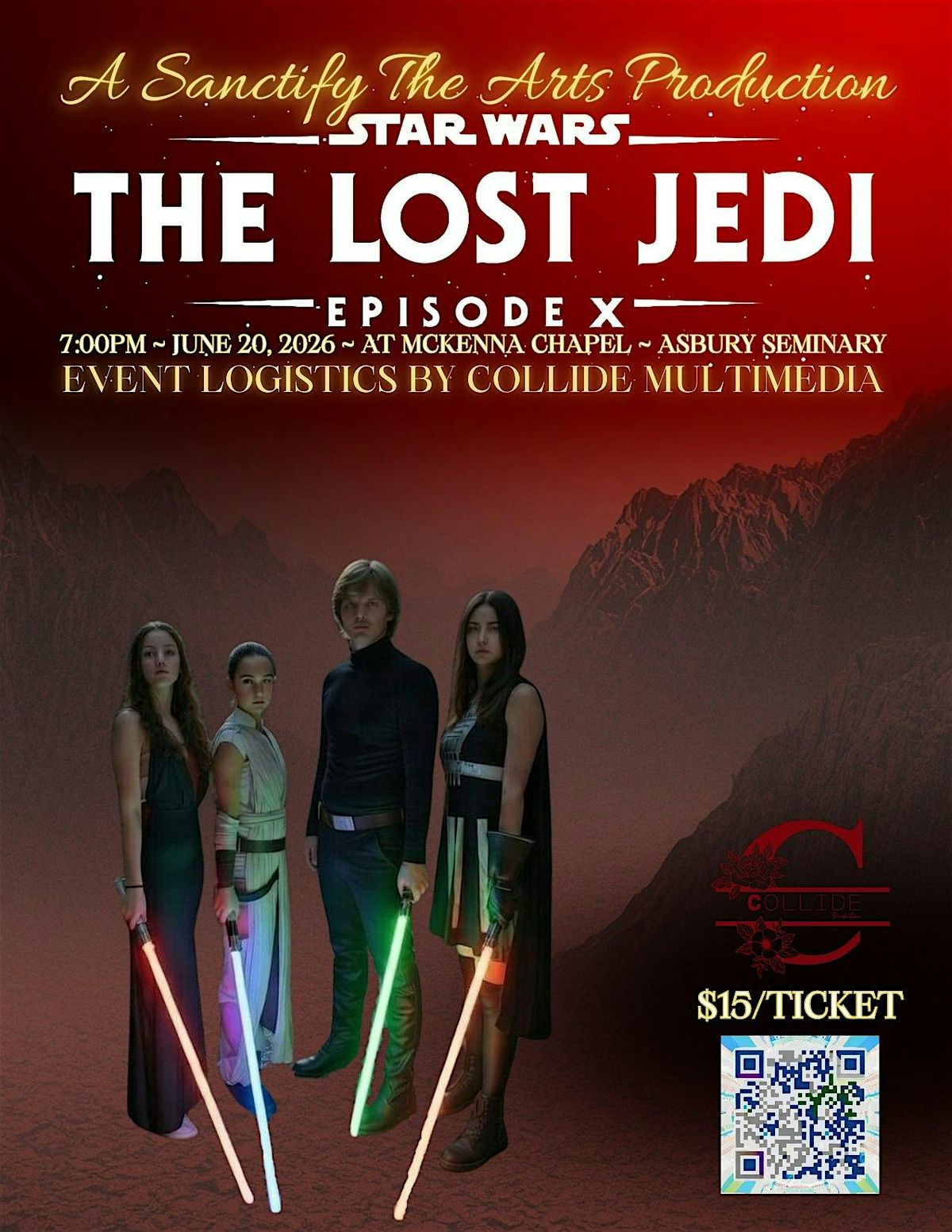 The Lost Jedi, McKenna Chapel, Wilmore, 20 June 2026 | AllEvents