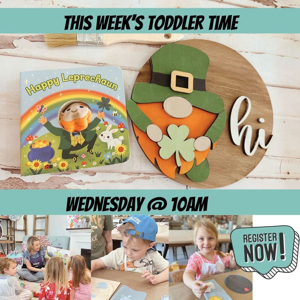 Toddler Time: Leprechaun Story Time and Craft, 1014 South 7th Street ...
