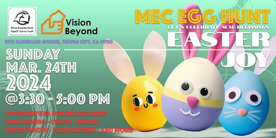Vision Beyond Easter Egg Hunt, 9723 Garibaldi Ave,Temple City,91780,US ...