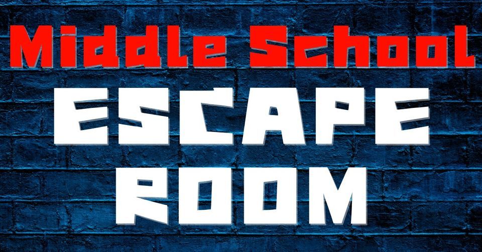 Middle School Escape Room, Pendleton Public Library, 12 March 2024 ...