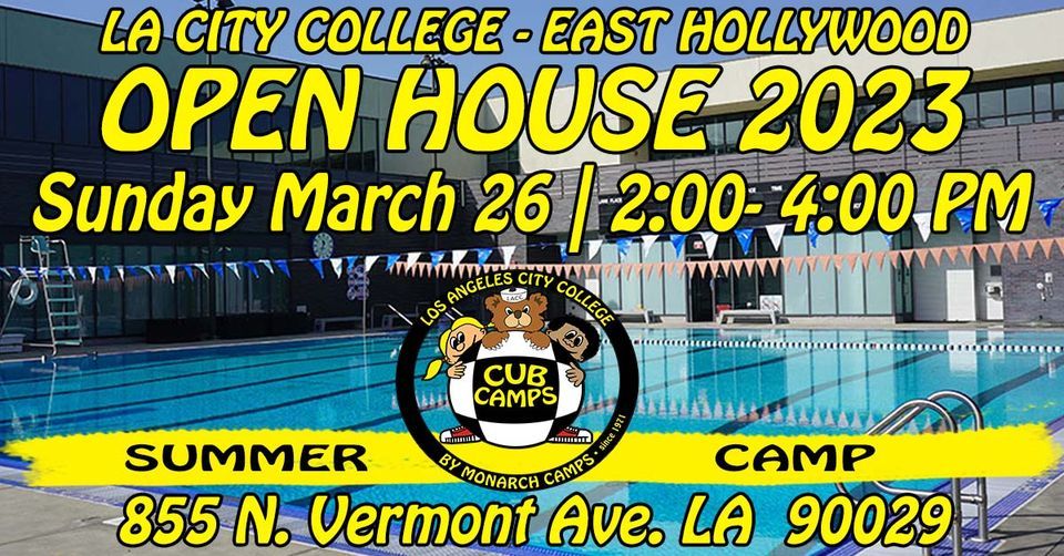 Cub Camps by Monarch Camps Open House - East Hollywood, 855 N Vermont ...
