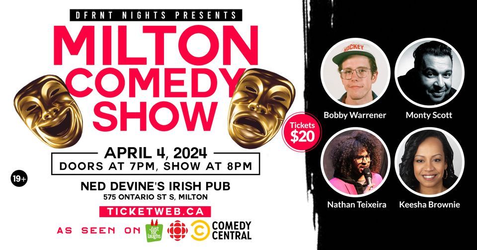 Milton Comedy Show, Ned Devine's Irish Pub, Milton, 4 April 2024 ...