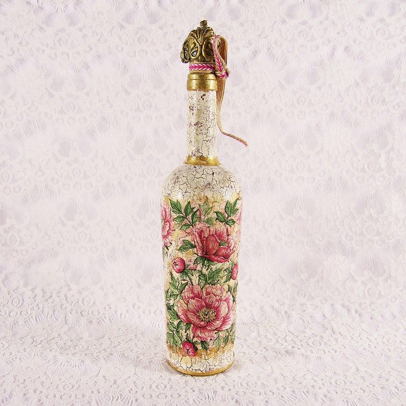 DIY Crackle/Decoupage Painting for Beginners, Beauty by Design Floral ...