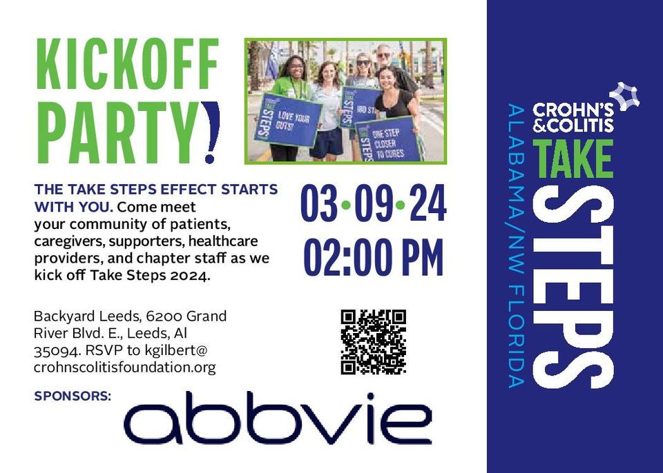 2024 Take Steps Kickoff Party, The Backyard Leed, Leeds, 9 March 2024 ...