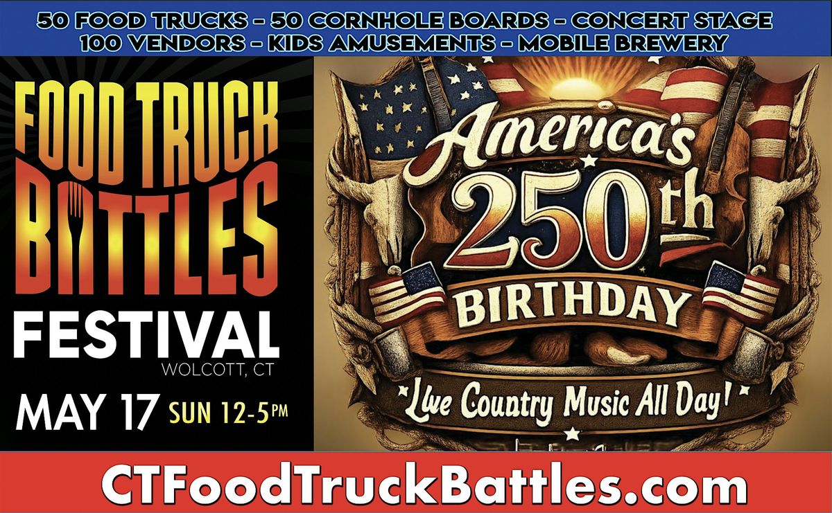CT Food Truck Battles Festival - Country Sunday!, Woodtick Recreation ...