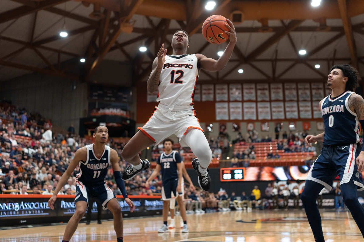 Loyola Marymount Lions at Pacific Tigers Mens Basketball, Spanos Center ...
