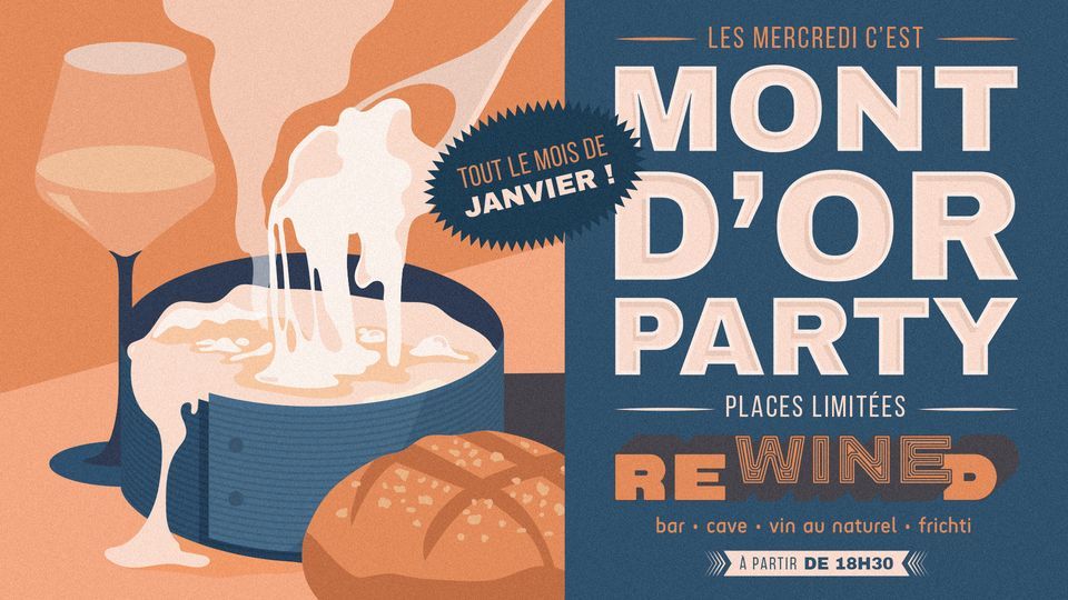 LE MERCREDI CEST MONT DOR PARTY , REWINED, Rennes, 18 January 2023 ...