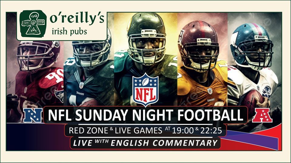 NFL SUNDAY NIGHT LIVE, o'reilly's Frankfurt, 24 December 2023 ...