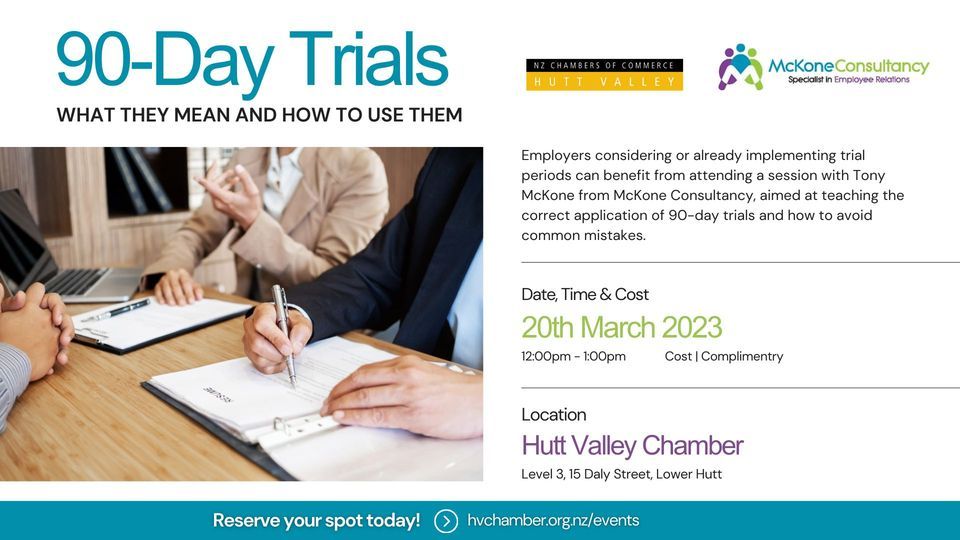 90-Day Trials | What they mean and how to use them, 15 Daly Street, Level 3, Lower Hutt, New ...