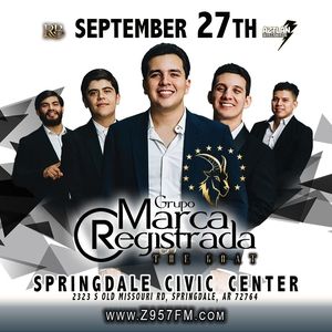 Grupo Marca Registrada @ Springdale Civic Center in Springdale ...