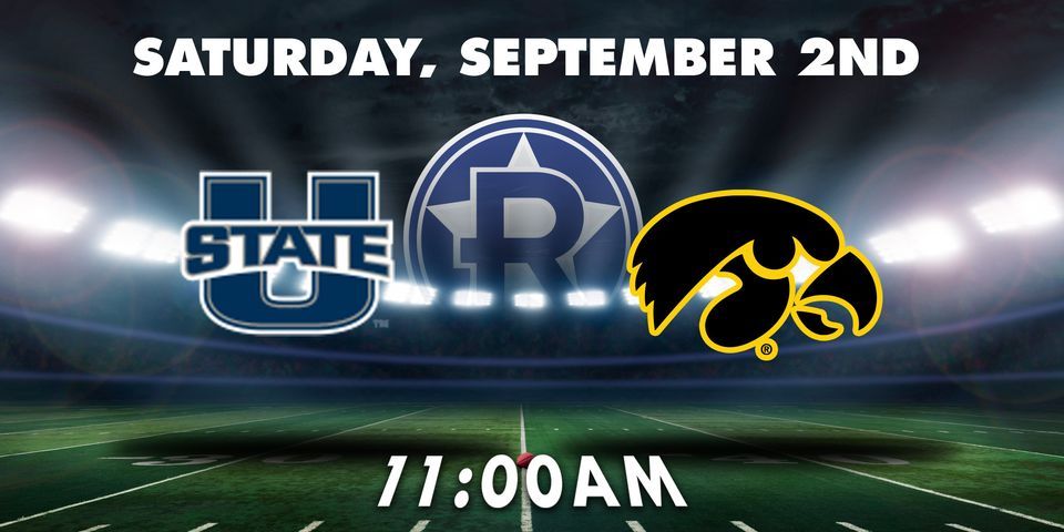 Hawkeyes vs Utah State, The Revel Patio Grill Frisco, 2 September 2023 ...