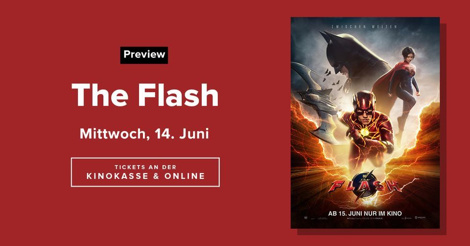 Preview: The Flash, Cineplex Kino Kassel, June 14 2023 | AllEvents.in