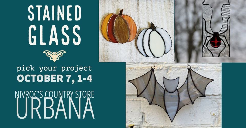Pick Your Stained Glass Project - URBANA, Nivrocs Country Store LLC ...