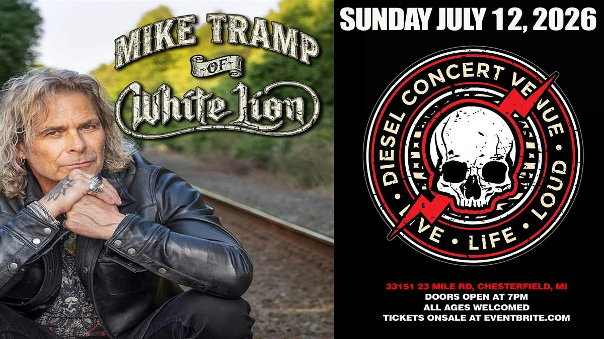 Mike Tramp of White Lion, Diesel Concert Lounge, Chesterfield, 12 July ...