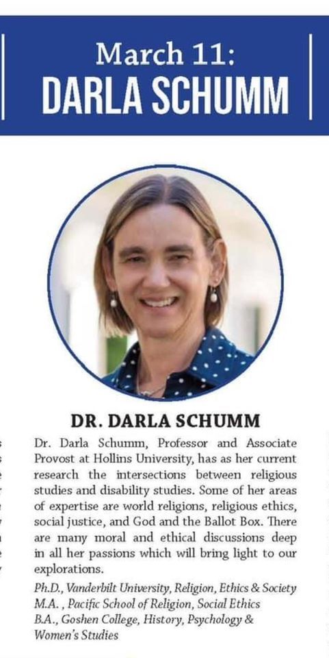 Moral and Ethical Dilemmas: Dr. Darla Schumm, 101 S Prospect St ...