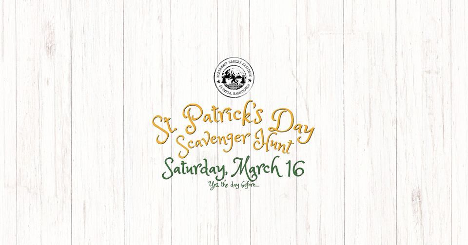 St. Patricks Day Scavenger Hunt, 8000 Freedom Lane NE, Lacey, WA ...