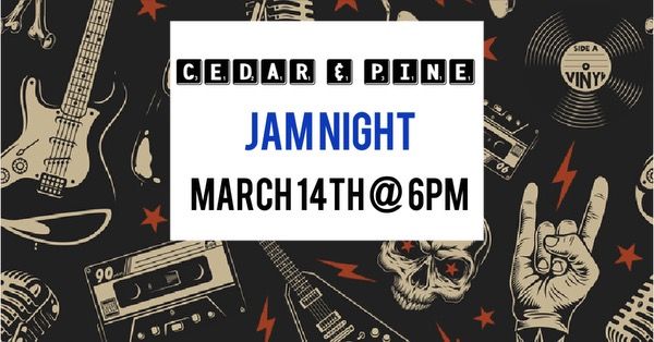 Cedar & Pine Jam Night, Cedar & Pine Bar, Wynnum, 14 March 2024 | AllEvents.in