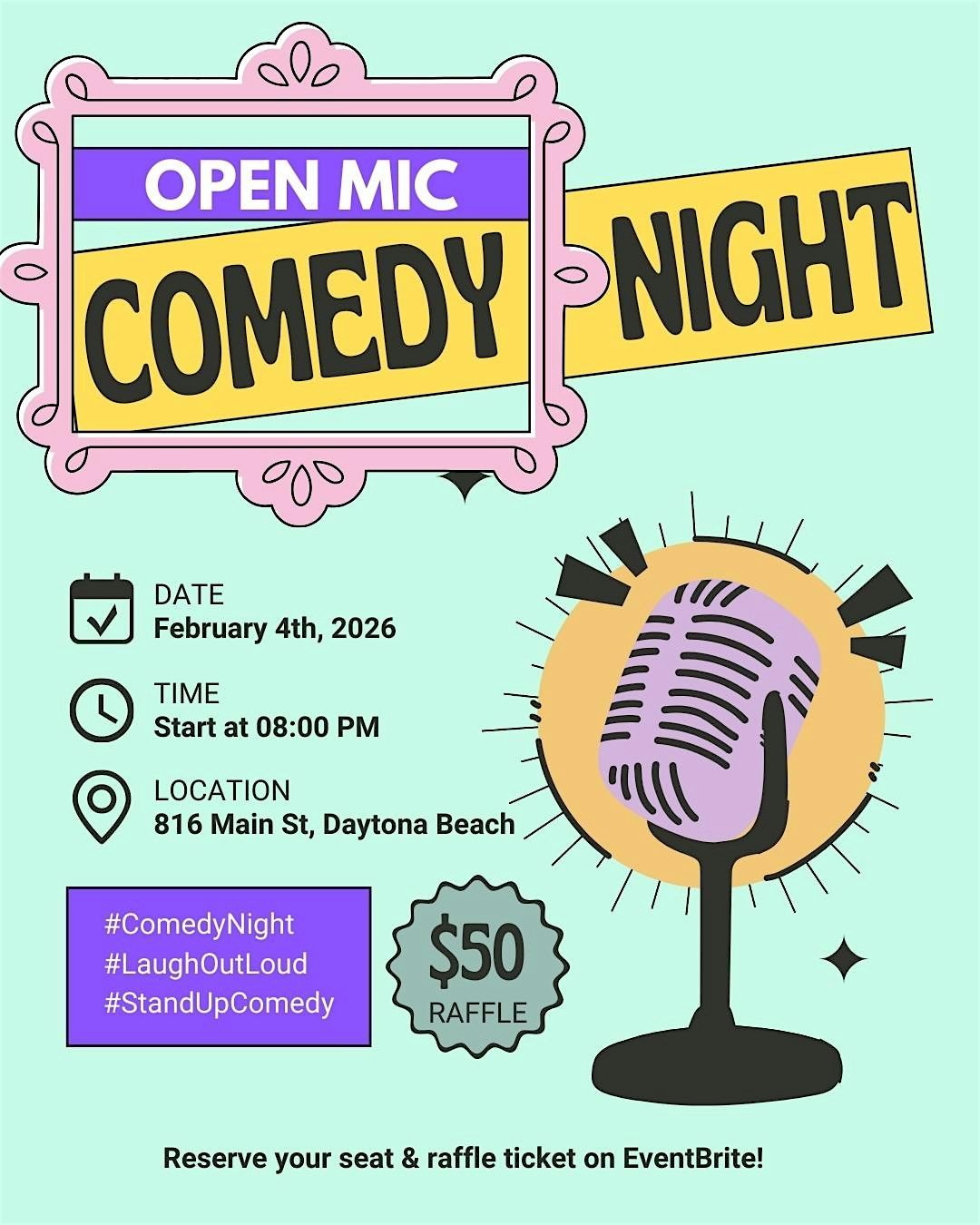 Worlds Most Famous Open Mic, World's Most Famous Brewery, Daytona Beach ...