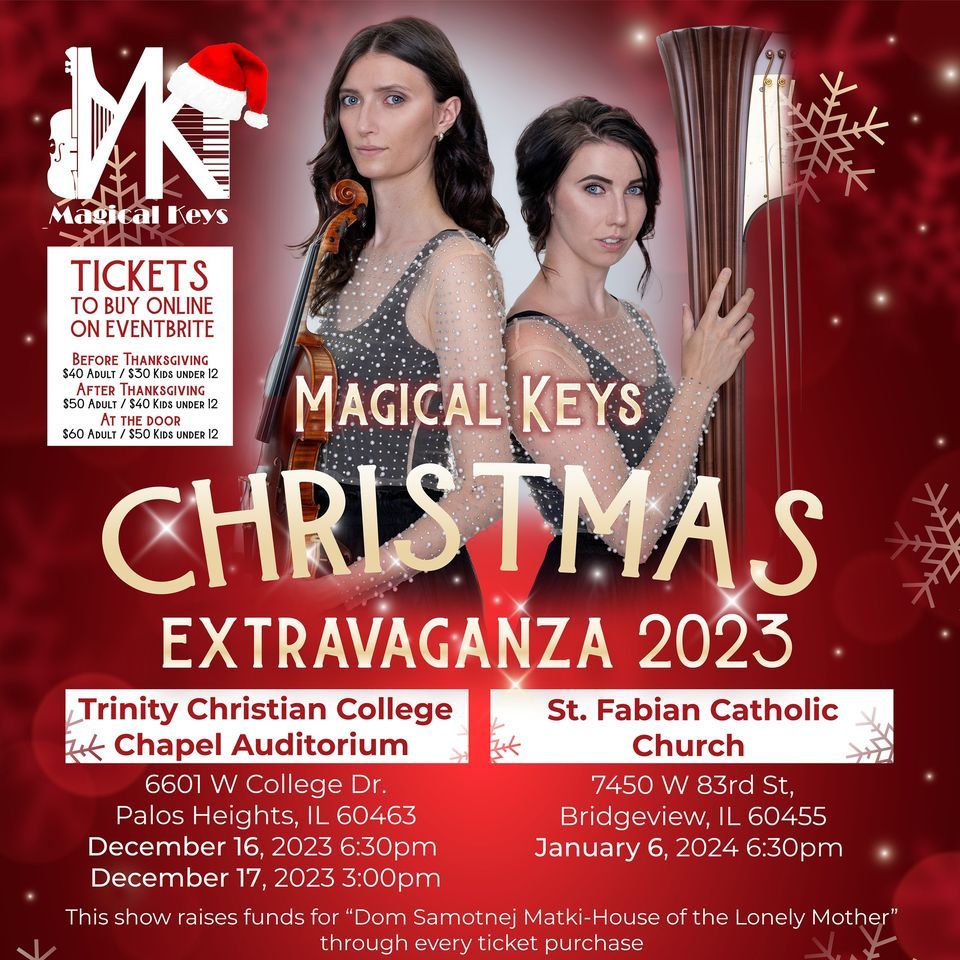 Magical Keys Christmas Extravaganza LIVE - St. Fabian , Saint Fabian ...