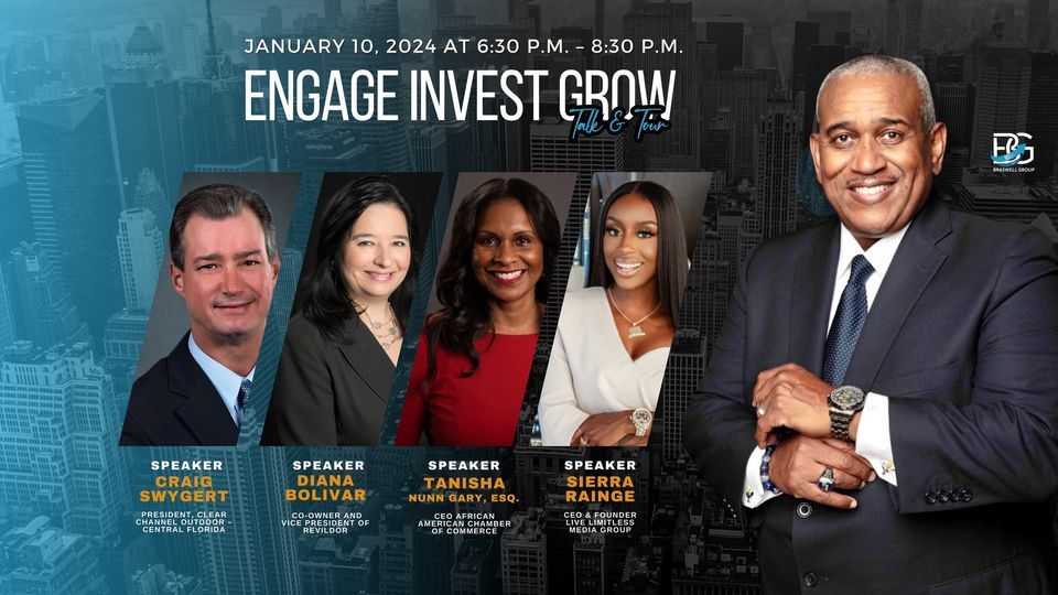 Engage Invest Grow! - Talk & Tour, Pilars Loft, Winter Garden, January ...