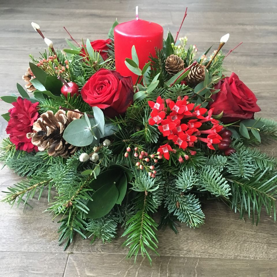 Christmas Table Centre Workshop, Turvey House - Events, Filming ...