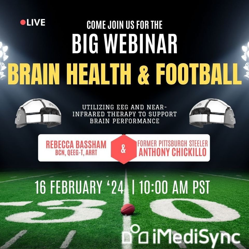 Sports TBI EEG Webinar — iMediSync Americas, Online event, Beloit ...