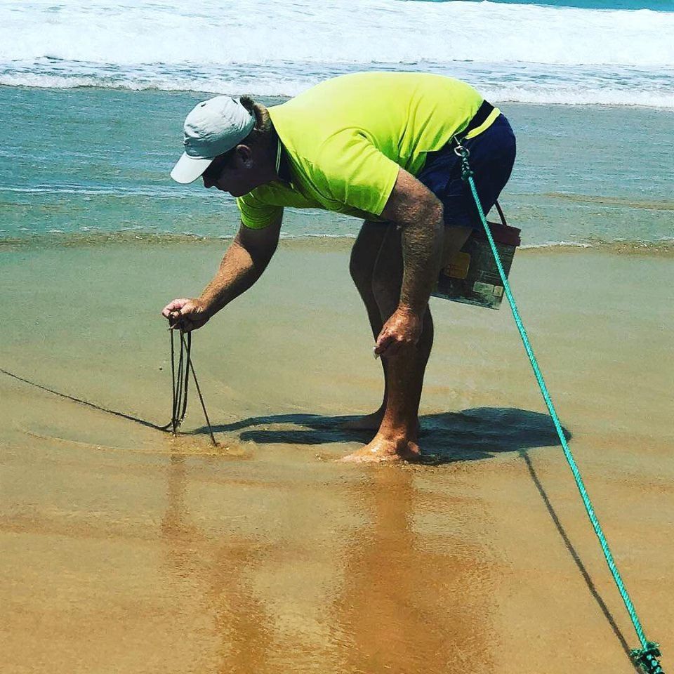 Beach Worming Seminar , Gardiner Fisheries Rainbow Beach, 21 October ...
