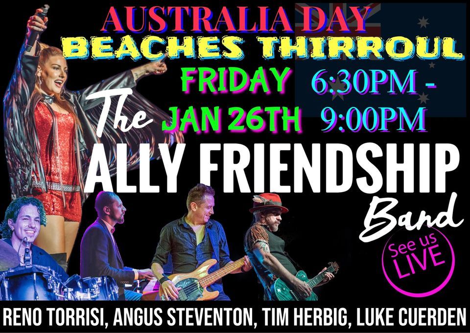 Ally Friendship Band, Beaches Hotel, Wollongong, 26 January 2024 ...