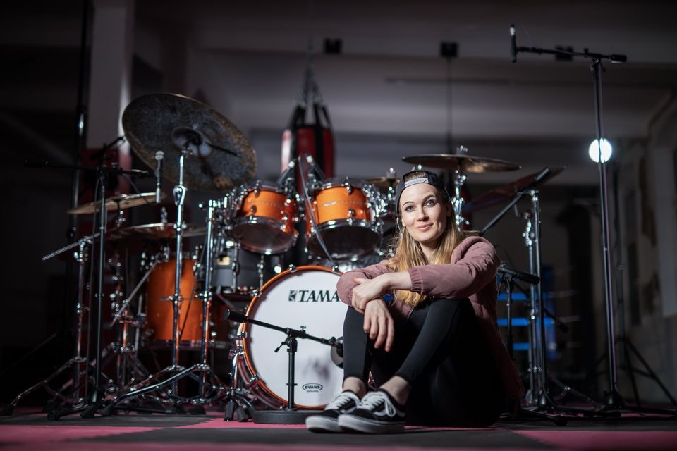 Anika Nilles (drummer Jeff Beck) & band, Poppodium Boerderij ...