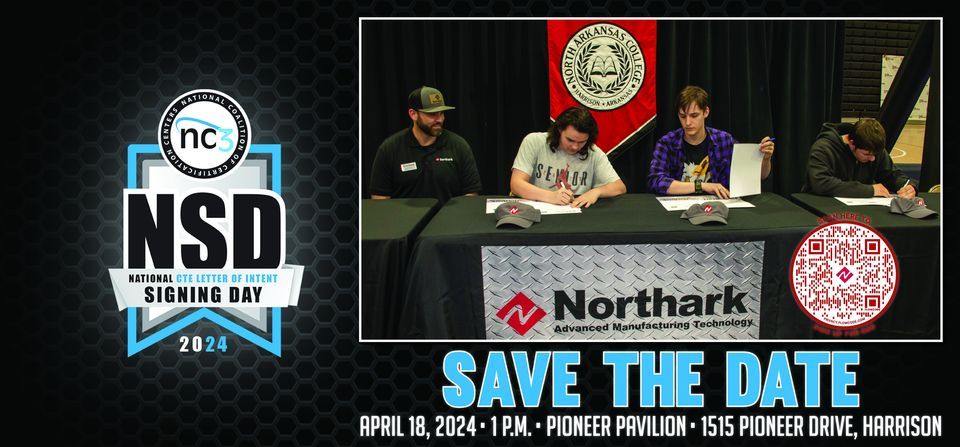 Northark National Signing Day, Pioneer Pavilion, Harrison, April 18 ...