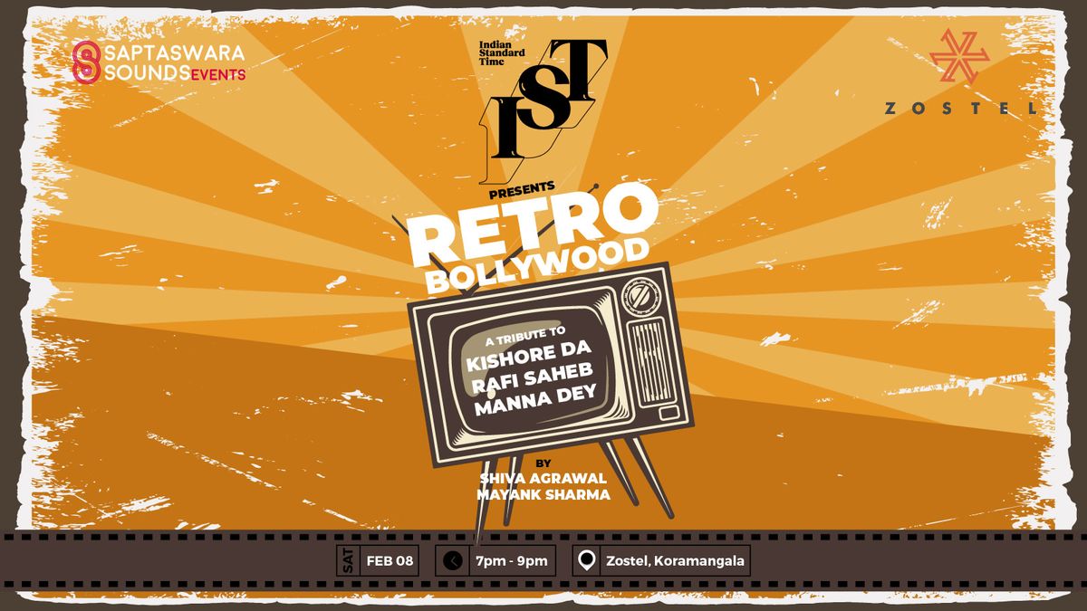 Retro Bollywood, Zostel Bangalore (Koramangala), 8 February 2025 ...