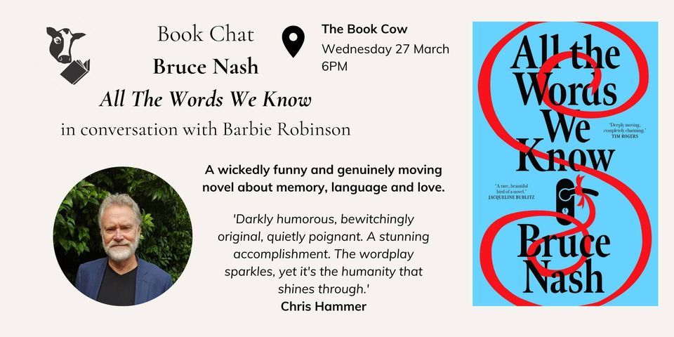 Book Chat - All the Words We Know - Bruce Nash in conversation with ...