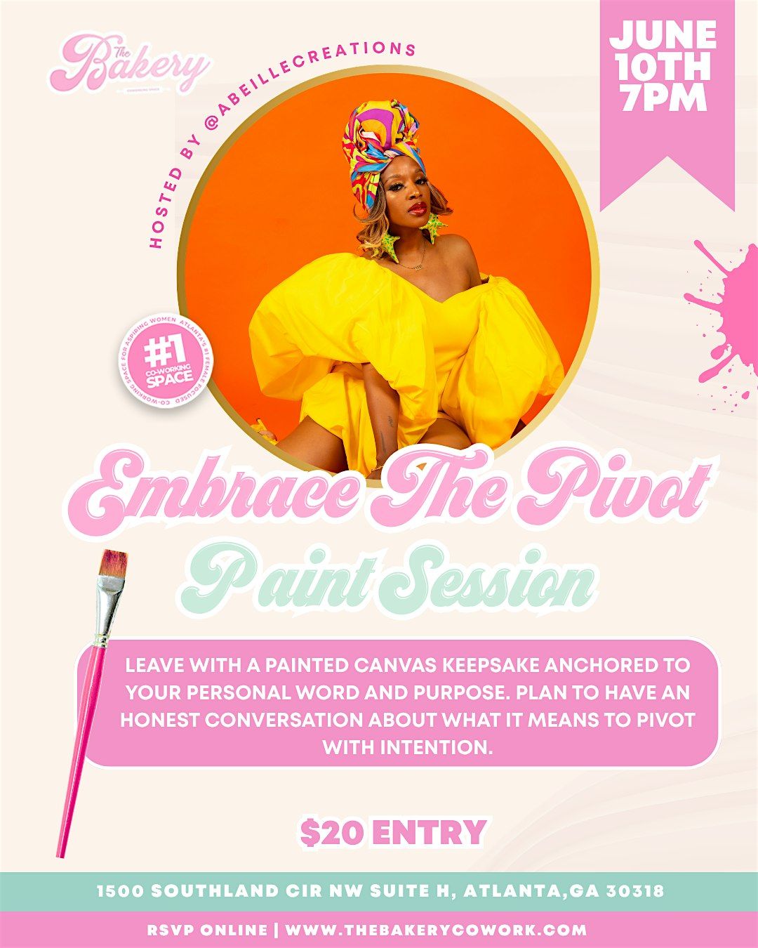Embrace The Pivot: Painting Session – Things to Do in Atlanta | AllEvents