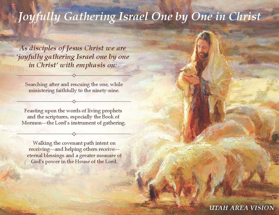Joyfully Gathering Israel One by One in Christ, The Church of Jesus ...