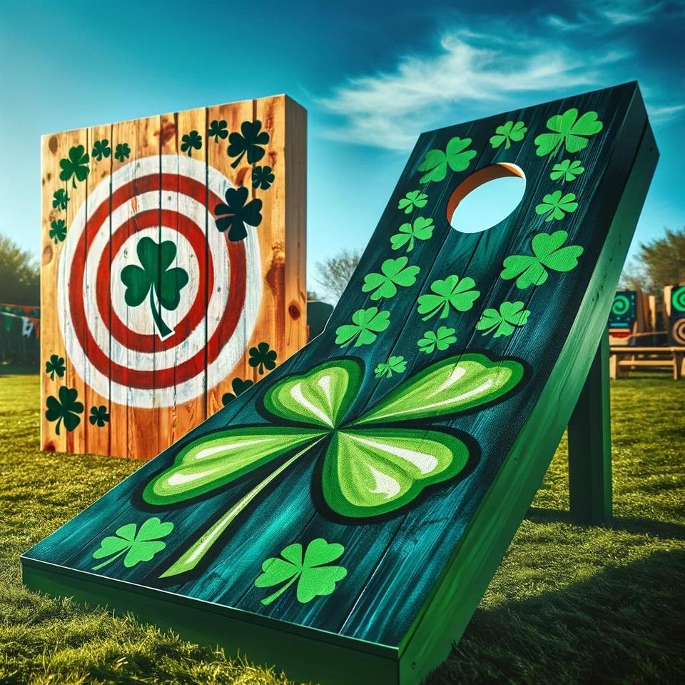 Valhalla Axe Throwing St. Patrick’s Day Cornhole Tournament & Live ...