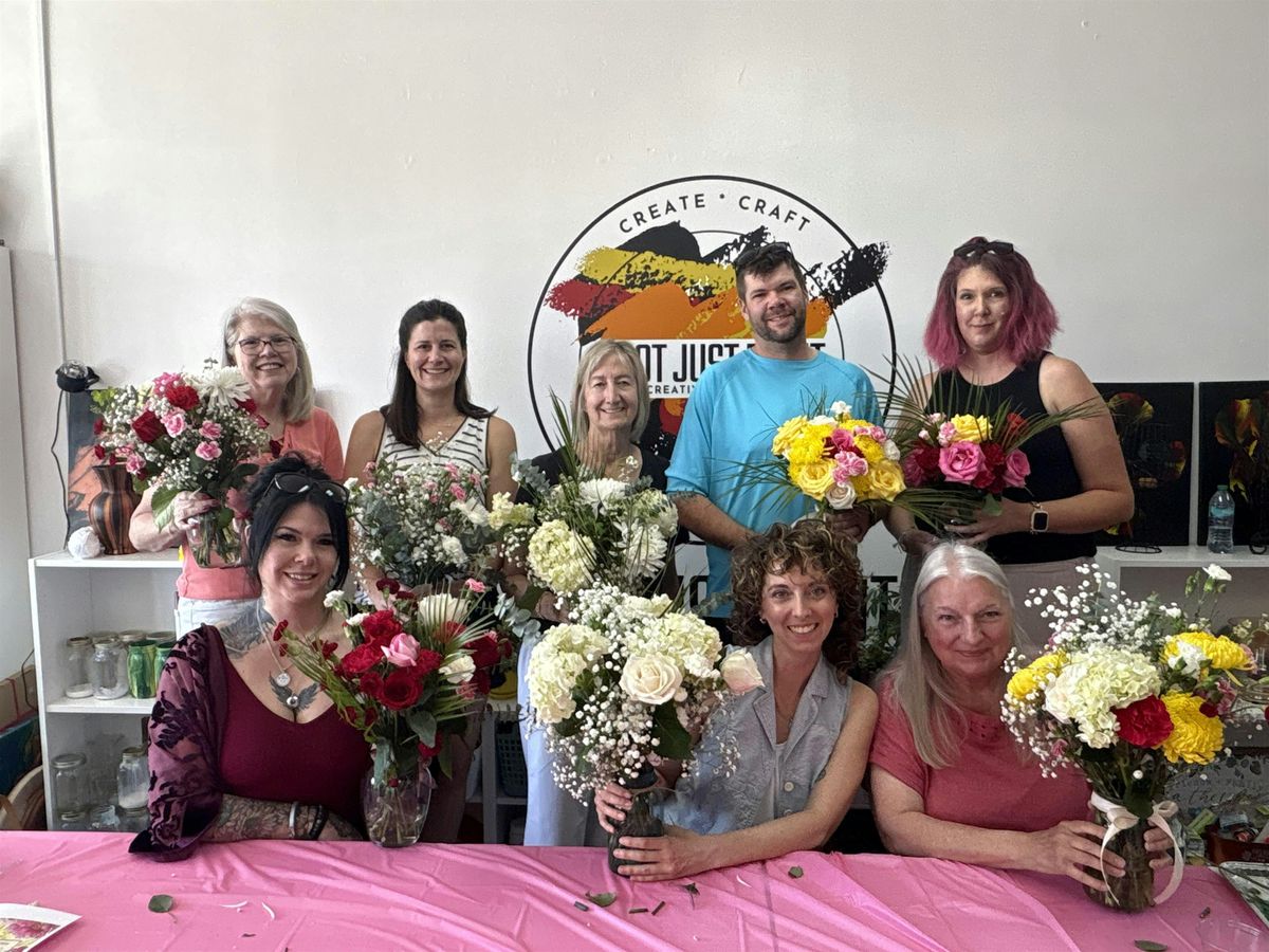 Pre-Galentines Flower Blooms Arrangement Workshop, 6220 Mexico Road, St ...