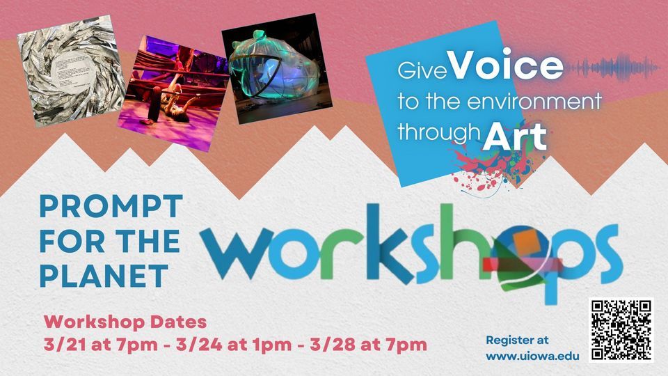 Prompt for the Planet Workshop, Iowa Memorial Union, Room 256, Ames, 24 ...