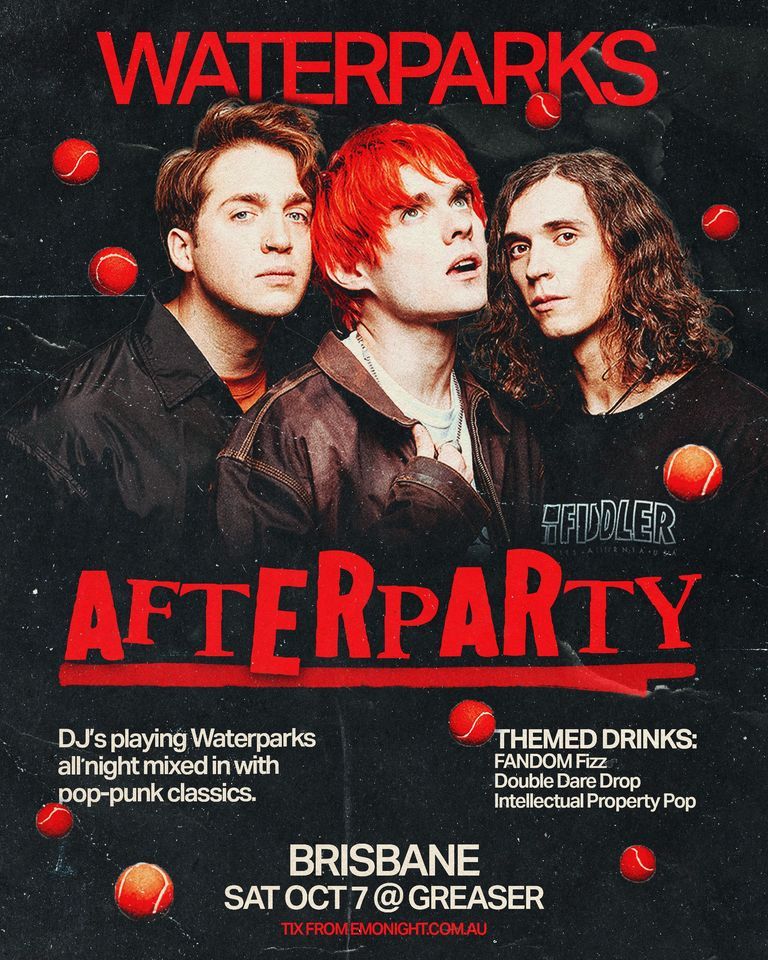Waterparks Afterparty - Emo Night Brisbane, Greaser, Newstead, October ...