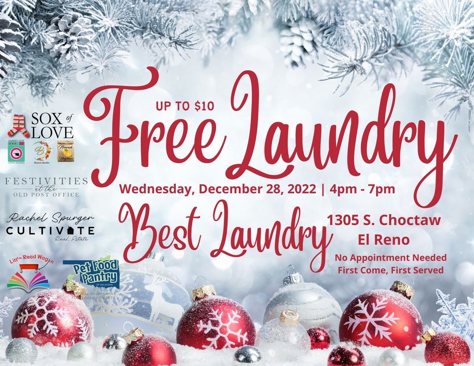 Free Laundry Day - EL RENO - No Appointment Needed, Best Laundry - El ...