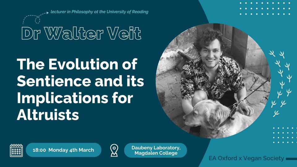 Dr Walter Veit: The Evolution of Sentience and Its Implications for ...