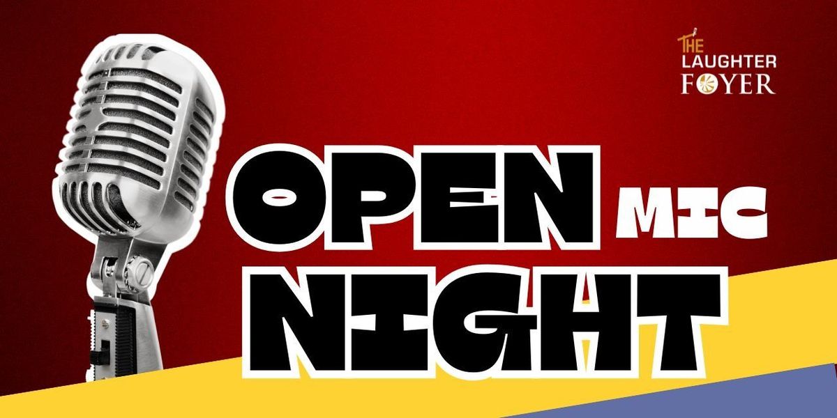 Open Mic Night, The Laughter Foyer: Gurugram, New Delhi, 30 May 2026 ...