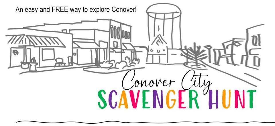 Conover City Scavenger Hunt, Conover Station, 26 April 2023 | AllEvents.in