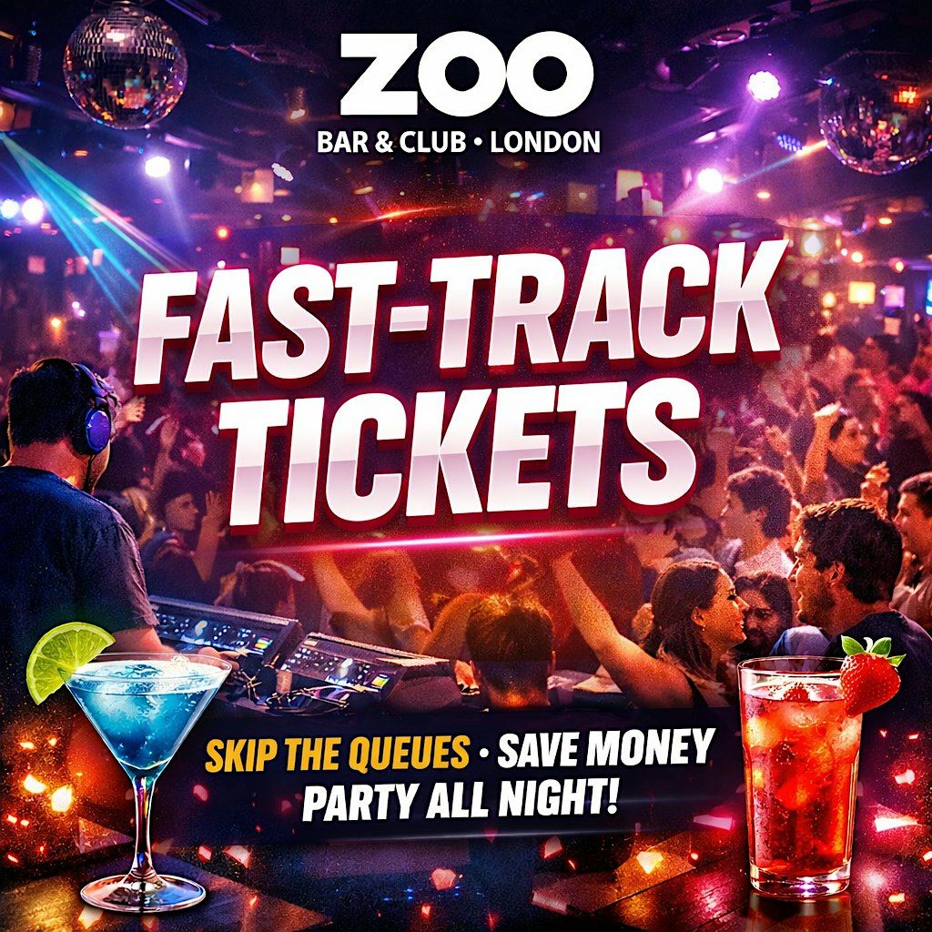 Zoo Bar & Club London: Fast-Track Entry + Party Anthems, Zoo Bar & Club ...