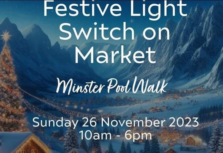 Lichfield Festive Lights Switch On Market, Minster Pool, Lichfield, 26 ...