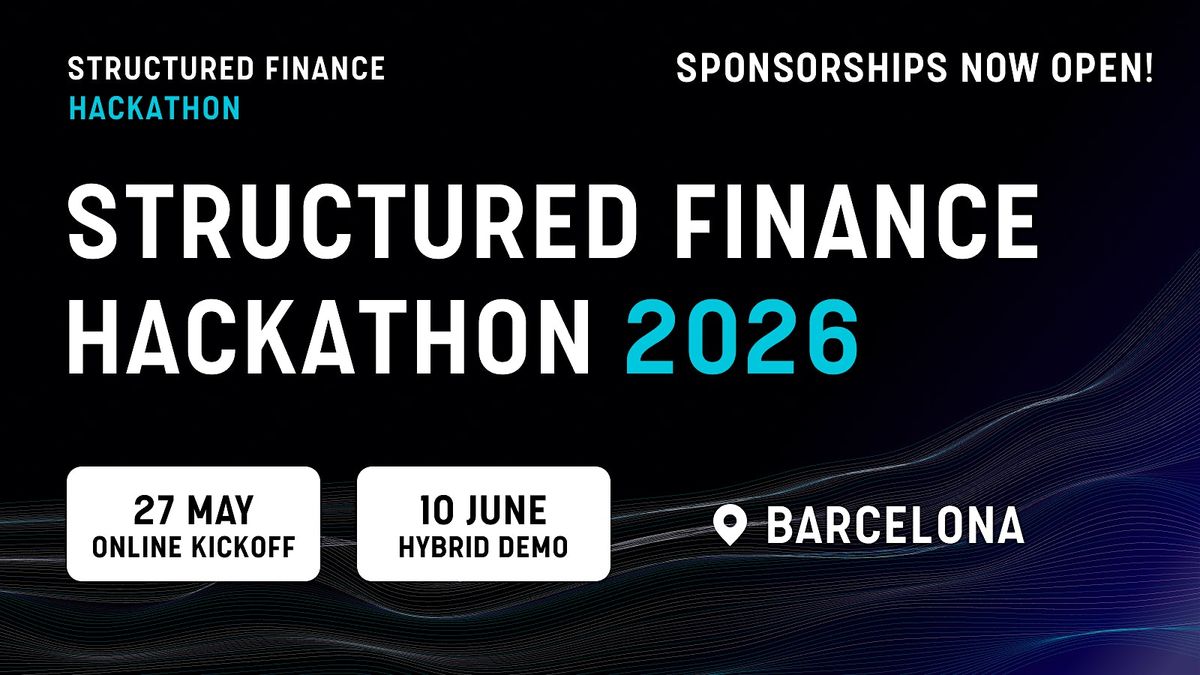 Structured Finance Hackathon 2026, Plaça d’Ernest Lluch i Martin, 5 ...