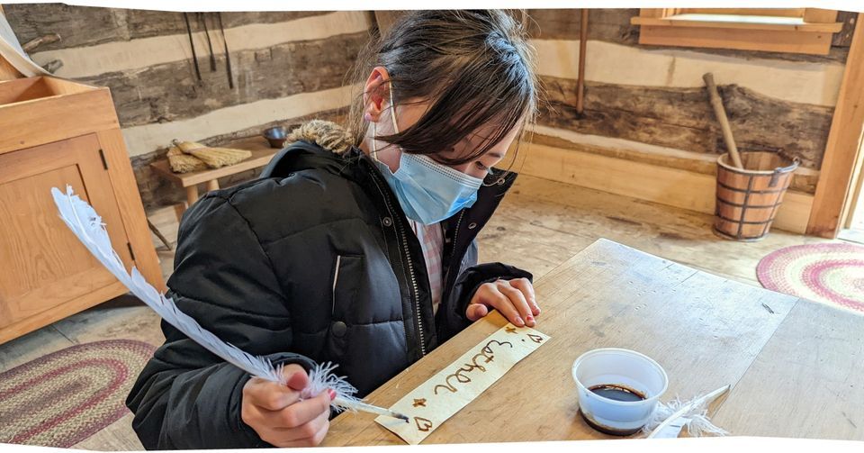 Cabin Life: Quill & Ink Calligraphy, Madison Children's Museum, 24 May ...