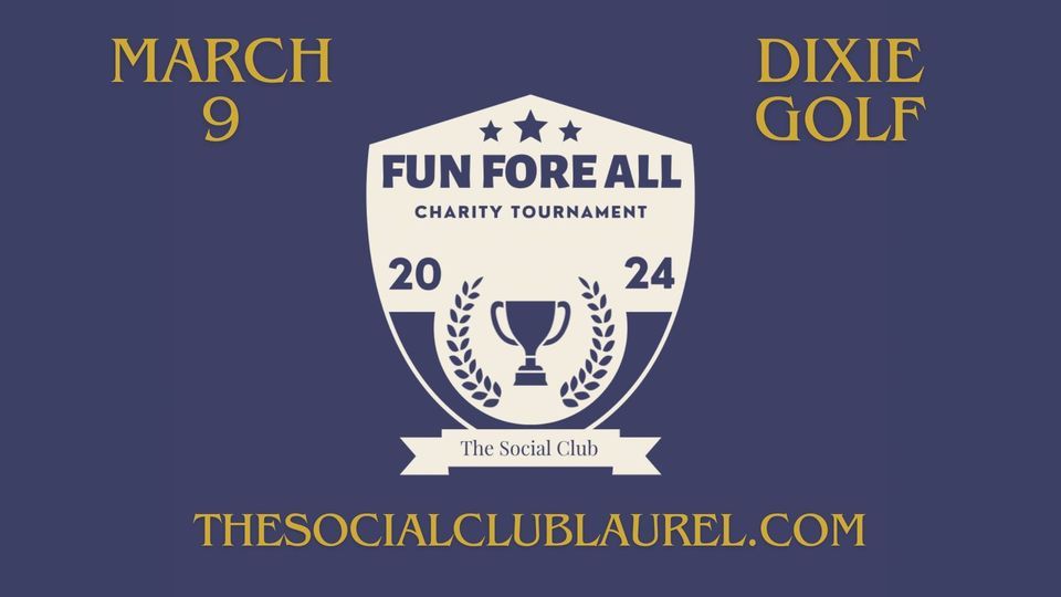 Fun FORE All Charity Tournament , Dixie Golf, Laurel, 8 March 2024 ...