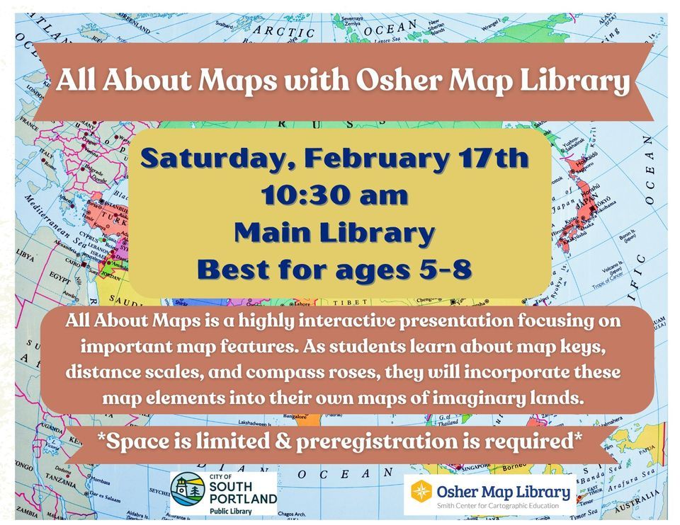 All About Maps with Osher Map Library, South Portland Public Library ...