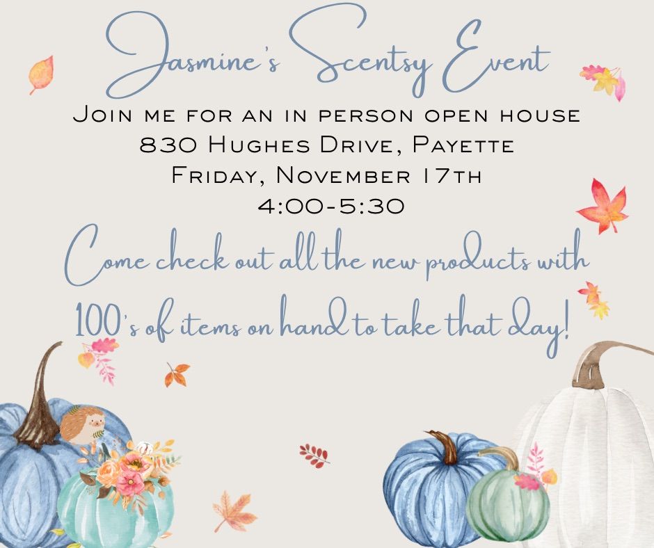 Jasmines Annual Scentsy Event, 830 Hughes Drive Payette, ID 83661, 17 ...